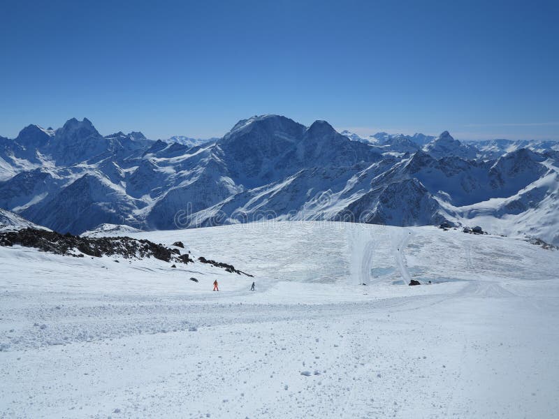 Elbrus mountains stock photo. Image of russian, hight - 67002992