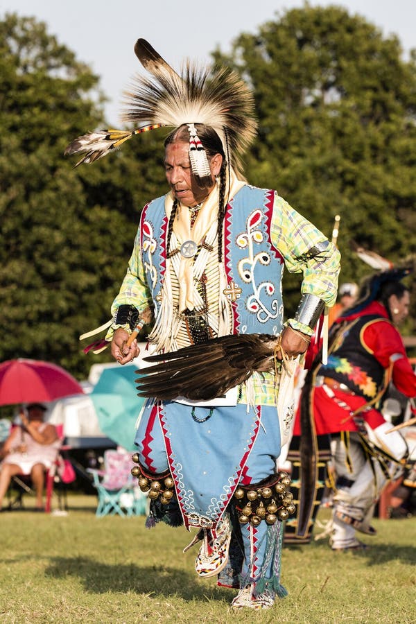 Elder Shawnee Indian Woman at Pow-wow Editorial Photo - Image of ...