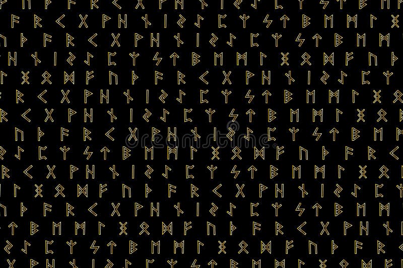 Runic Wallpaper Stock Illustrations – 271 Runic Wallpaper Stock ...