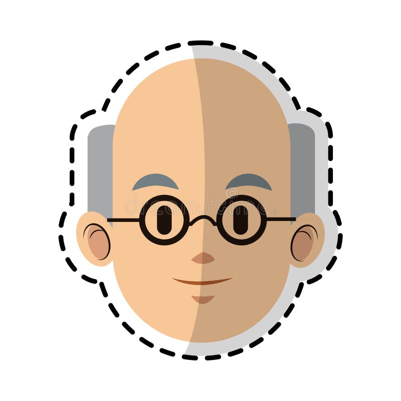 Man icon image stock vector. Illustration of elder, middle - 87039549