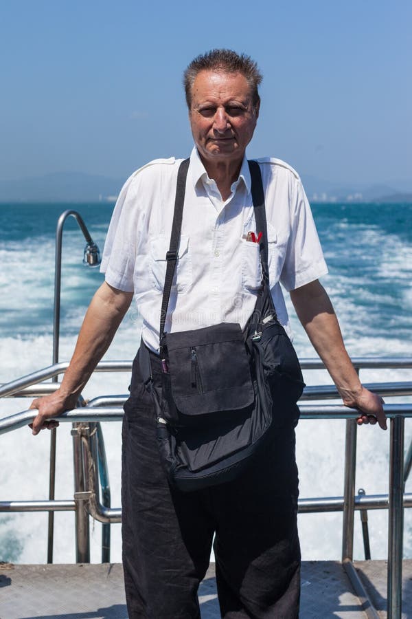 Elder man on vacation stock image. Image of elder, european - 50156477