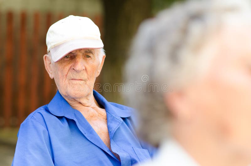 Elder senior man stock image. Image of portrait, elder - 36533643