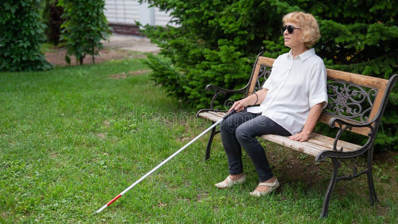 An Elderly Blind Woman Holds Her Pregnant Daughter by the Belly while ...