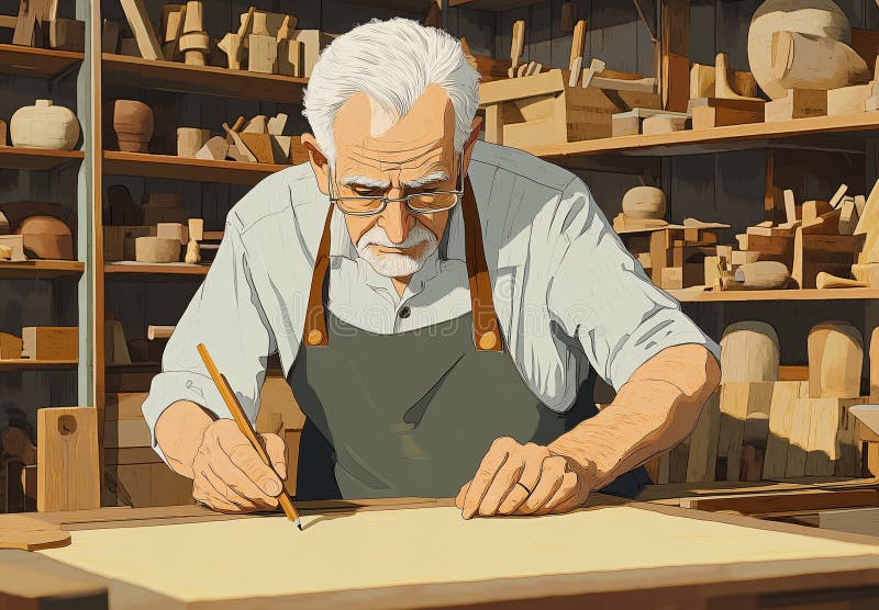 Carpenter Drawing Stock Illustrations – 7,720 Carpenter Drawing Stock ...