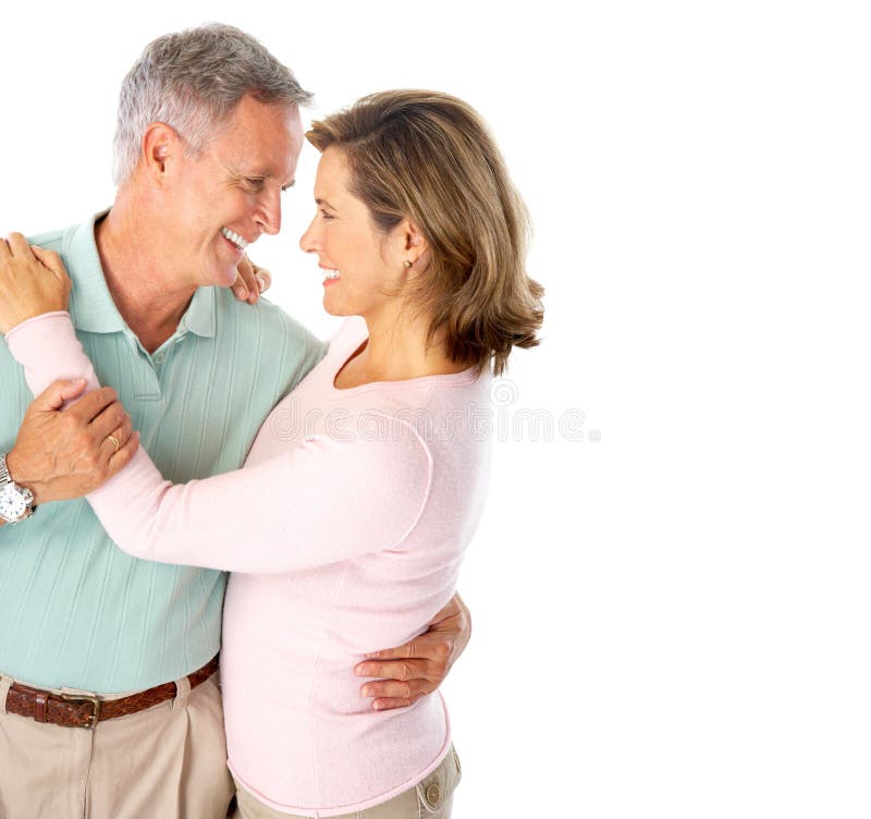 Elderly couple stock image. Image of aged, middleaged - 1279115