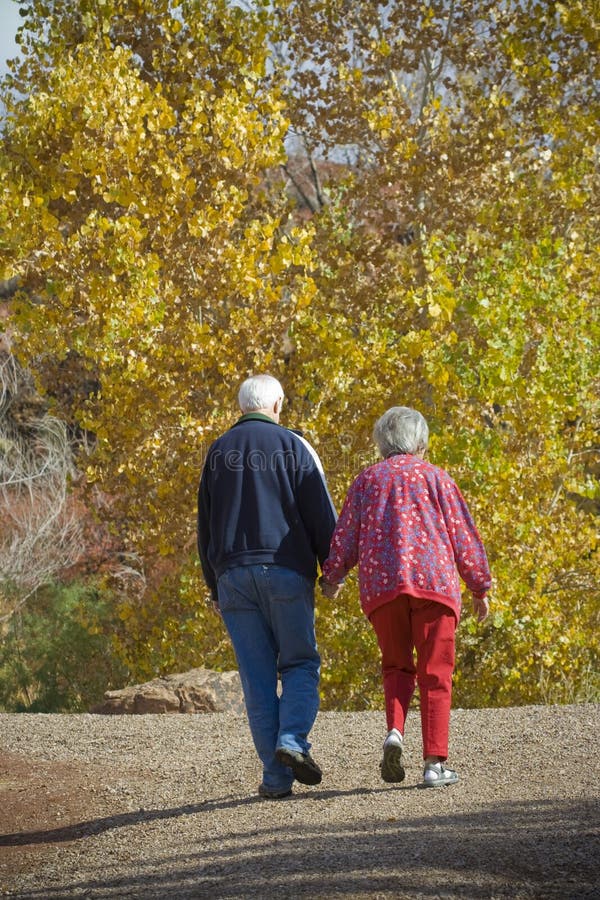 Elderly Couple together stock image. Image of autumn, lifestyles - 7905763