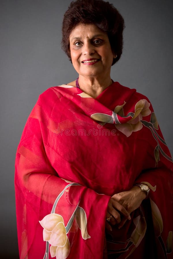 Elderly East Indian Lady stock image. Image of lady, east - 6218639