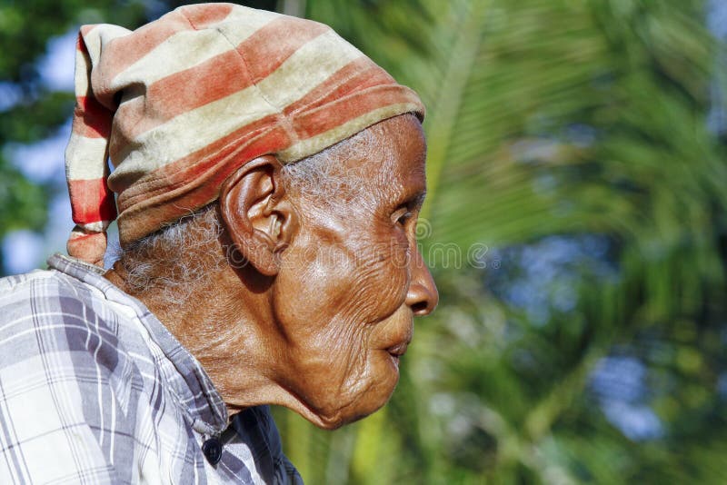 Elderly Malagasy Woman Portrait Stock Photo - Image of madagascar ...
