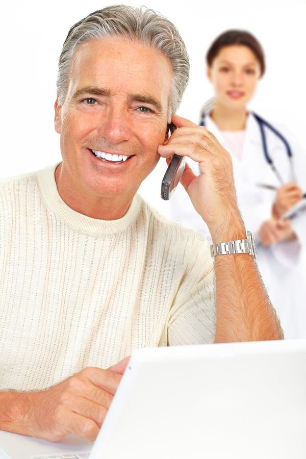 Elderly man stock photo. Image of business, healthcare - 11608480