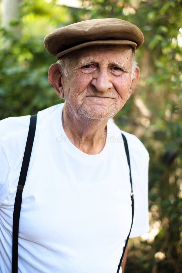 Elderly man stock image. Image of care, white, american - 28554231