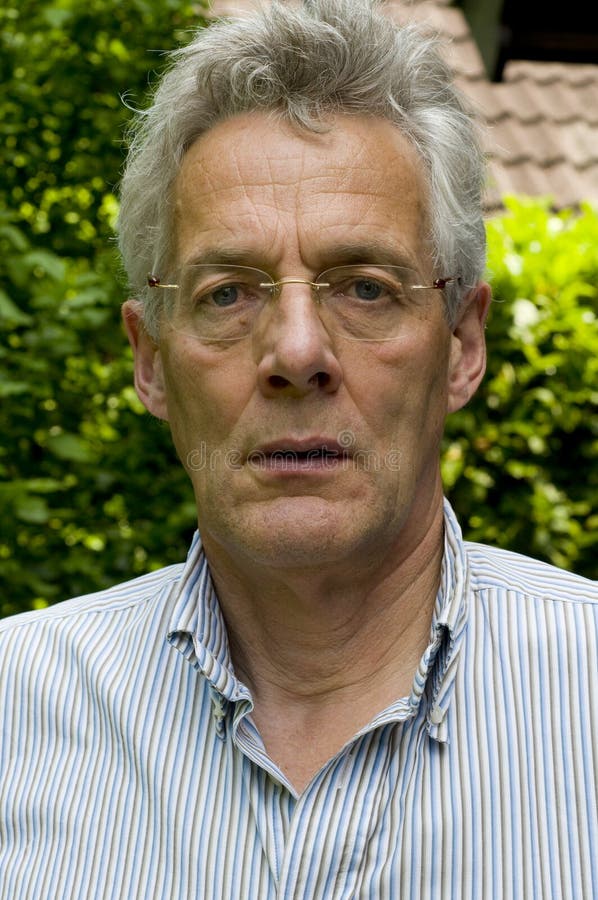 Elderly man stock photo. Image of outdoor, portrait, casual - 5402054