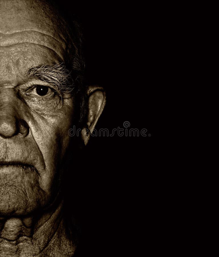 Elderly man stock image. Image of grey, loss, experienced - 4765755