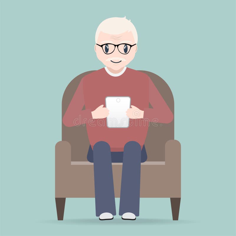 Elder People Chair Icon Stock Illustrations 243 Elder People Chair
