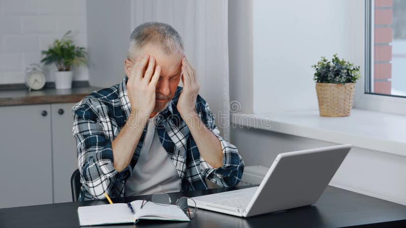 An Elderly Person Experiences a Severe Headache after Working with a ...