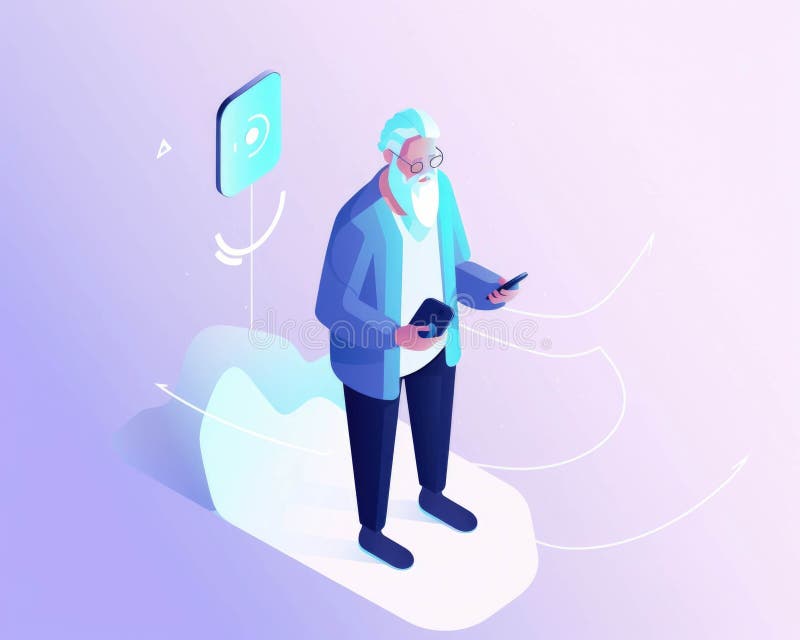 An Elderly Person Using Voice Commands To Access Information with the ... An Elderly Person Using Voice Commands To Access Information with the ...