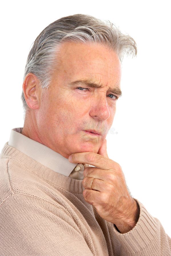 Elderly senior man stock photo. Image of retired, retirement - 12247610