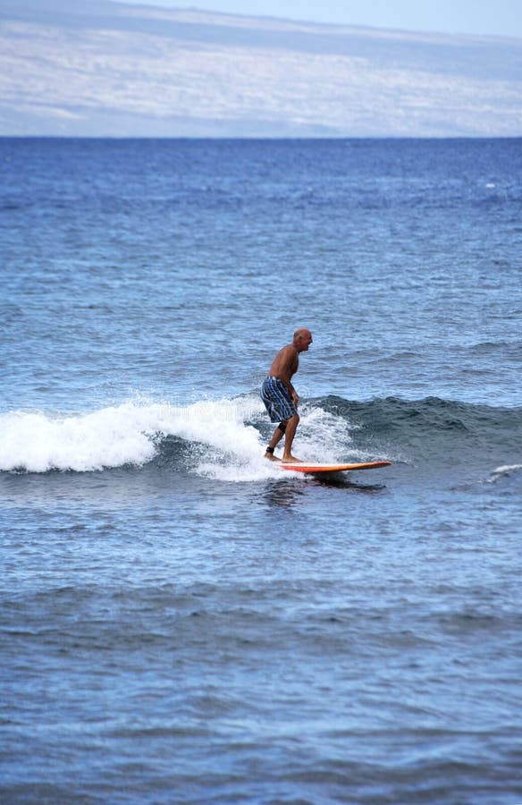 Elderly Surfer stock photo. Image of adventure, hobby - 2285386