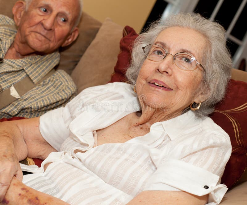 Elderly Woman with Alzheimer Stock Image - Image of glasses, gray: 20005645