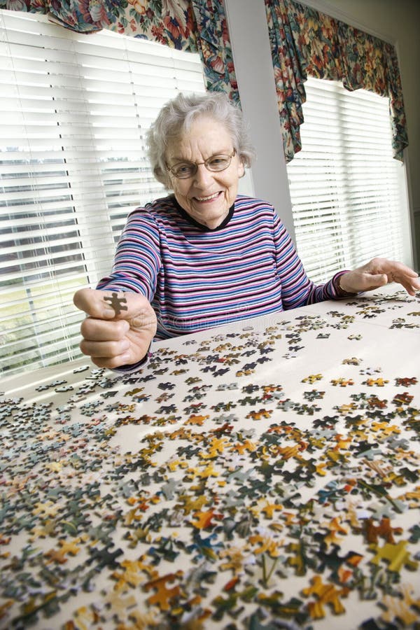 1+ Doing elderly puzzle Free Stock Photos - StockFreeImages