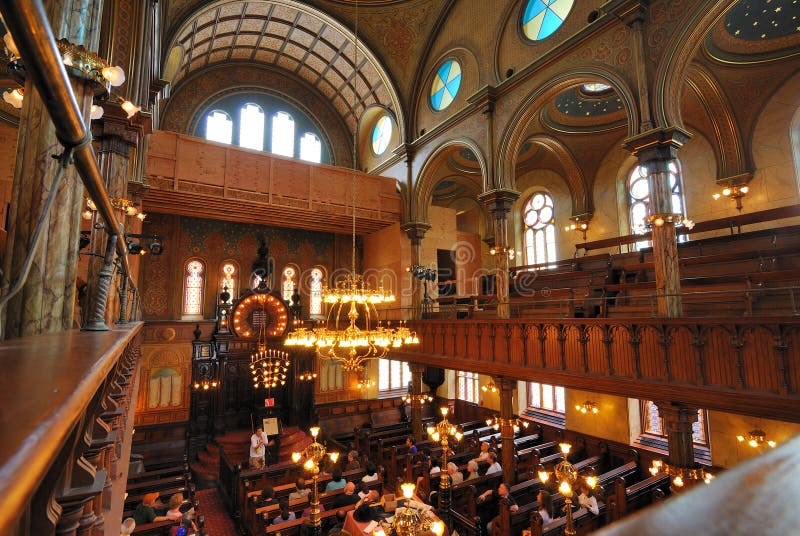 Eldridge Street Synagogue Interior Editorial Image - Image of jews ...
