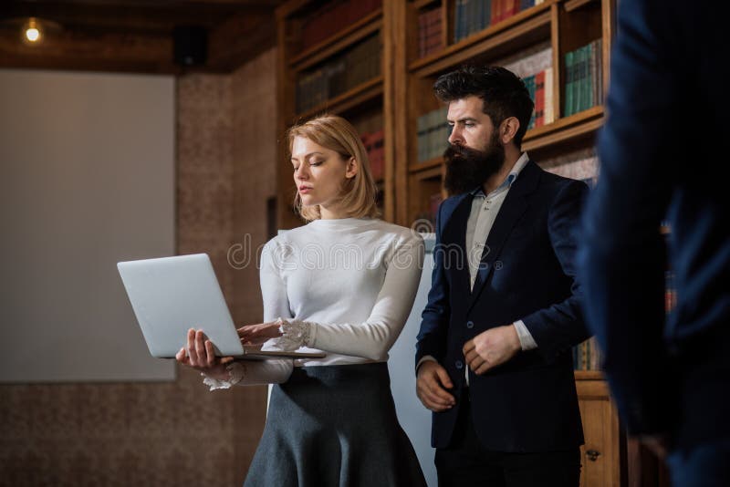 Elearning Concept. Students Use Digital Library for Elearning Online ...