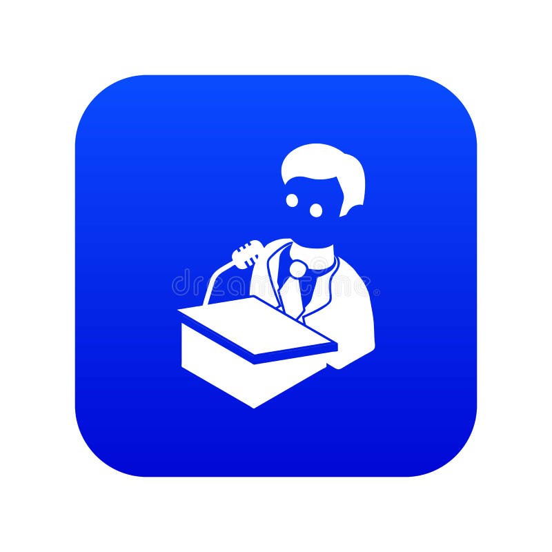 Candidate Icon, Cartoon Style Stock Vector - Illustration of personnel ...