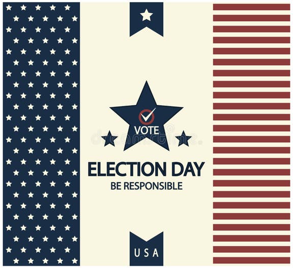 Election day stock vector. Illustration of republican - 78790574