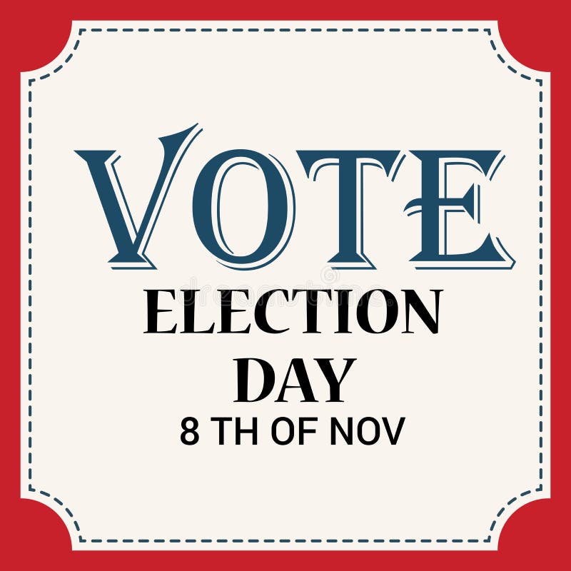Election Day. stock illustration. Illustration of design - 83139601
