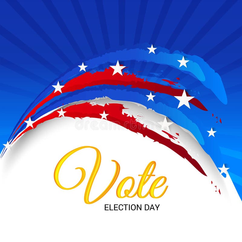 Election Day. stock illustration. Illustration of campaign - 83139667