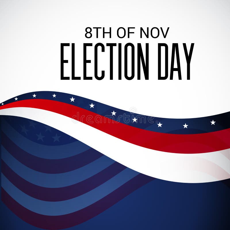 Election Day. stock illustration. Illustration of democracy - 83139969