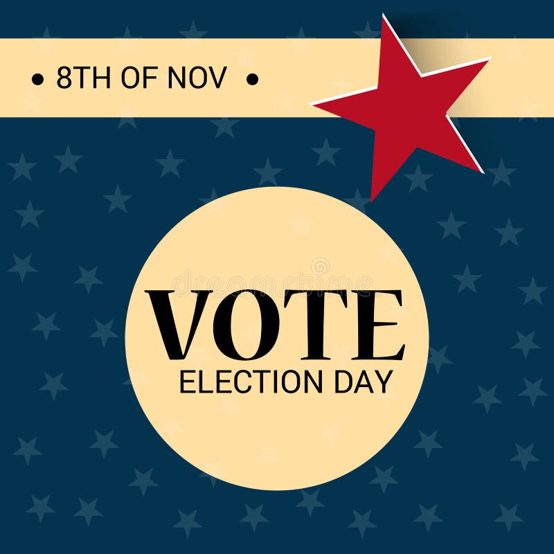 Election Day. stock illustration. Illustration of ballot - 83140105