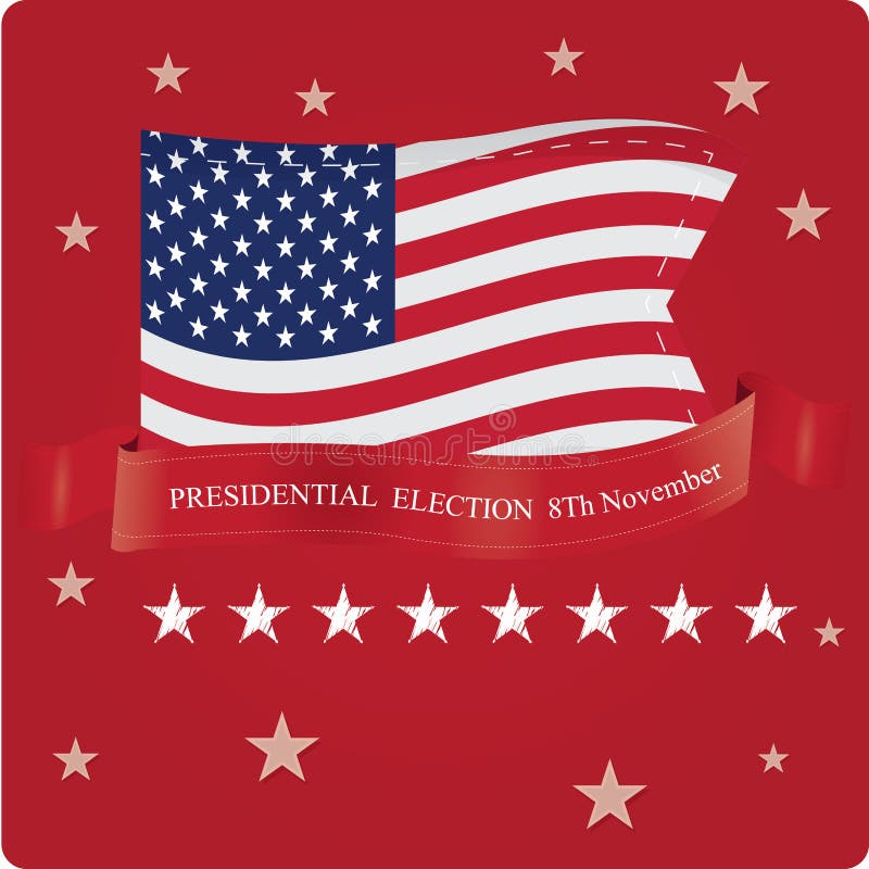 Election day stock illustration. Illustration of patriotic - 76810901
