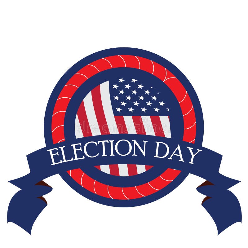 Election day USA stock illustration. Illustration of symbol - 79348097