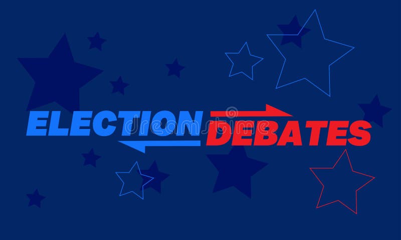Election Debates Concept.Election Day Stock Vector - Illustration of ...