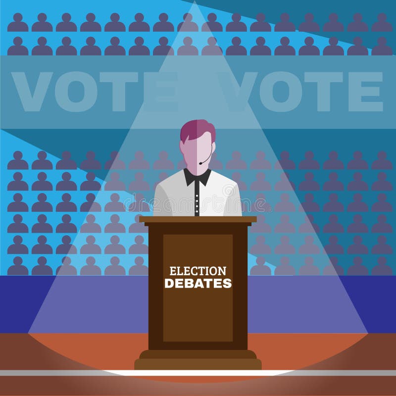 Debates Stock Illustrations – 1,096 Debates Stock Illustrations ...