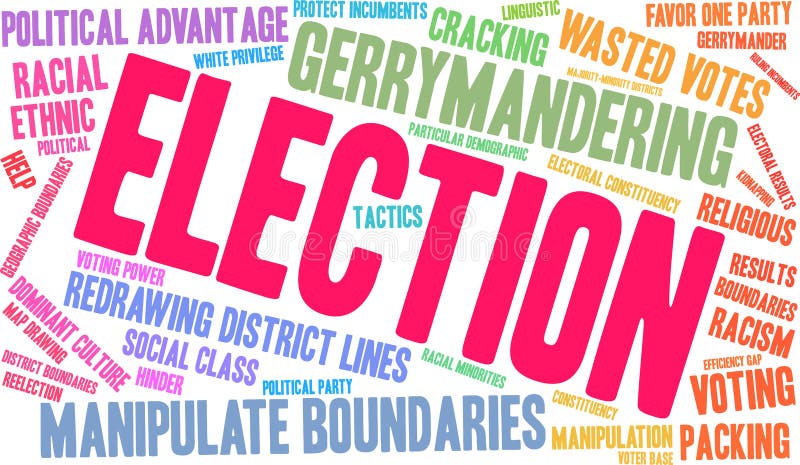 Election Word Cloud stock vector. Illustration of electoral - 136504945