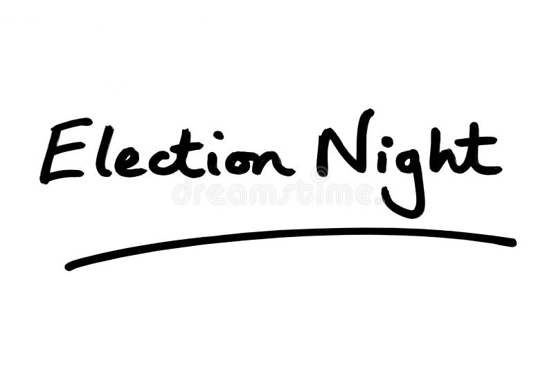 Election Night stock illustration. Illustration of choice - 203003683