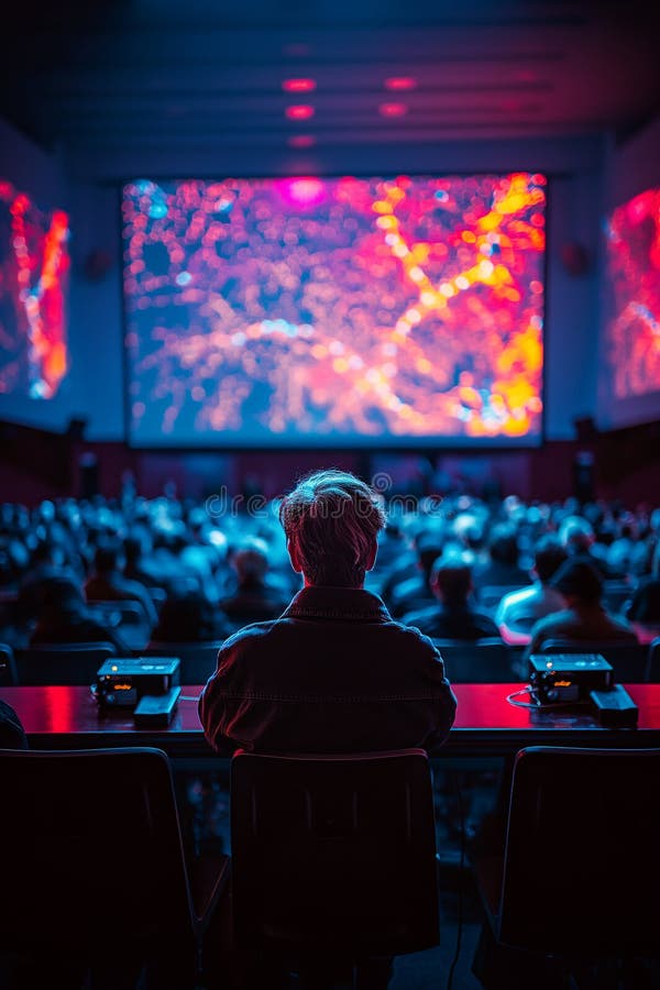 An Election Results Map Displayed on a Digital Screen, Showing the ...