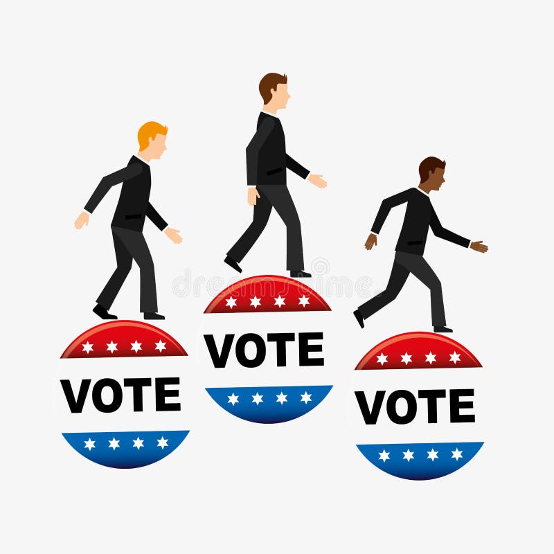 Election Season Stock Vector Illustration Of President 59886651