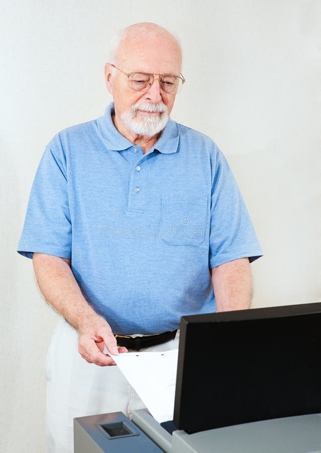 Election Senior Man Votes stock image. Image of involved - 44987317