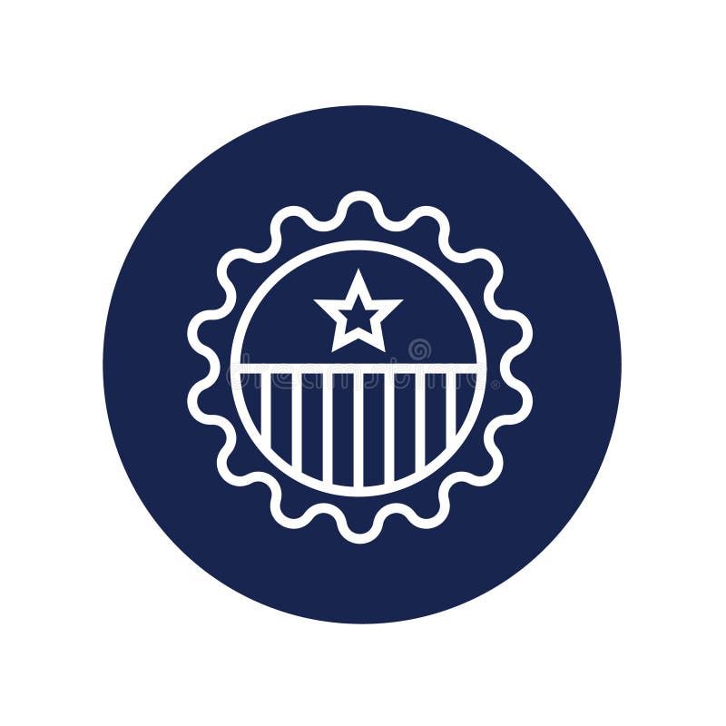 Election Stamp. Vector Illustration Decorative Design Stock Vector ...