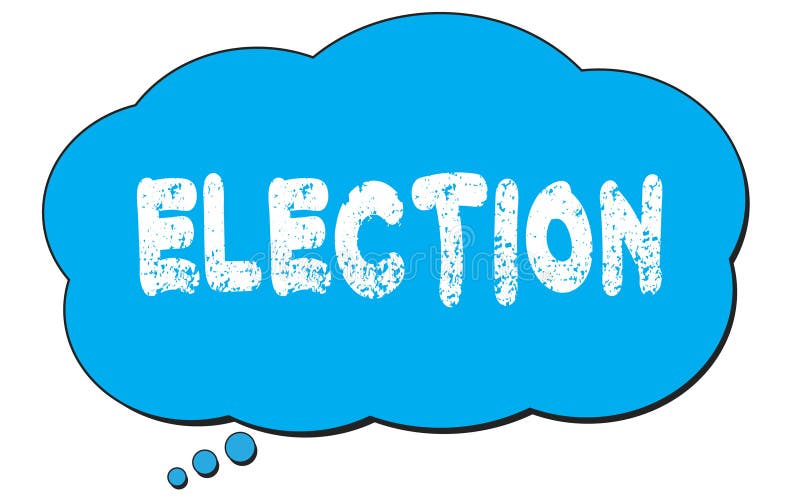 ELECTION Text on Red Vintage Lines Stamp Stock Illustration ...