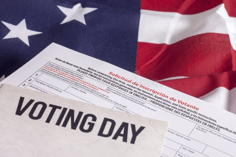 Patriotic Election Day Cats at Podium with Vote Sign Stock Image ...
