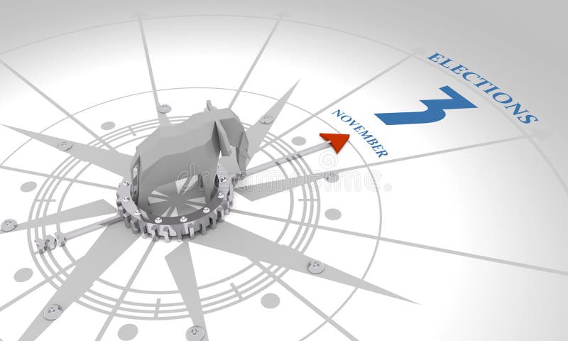 Elections Concept Illustration Stock Illustration - Illustration of ...