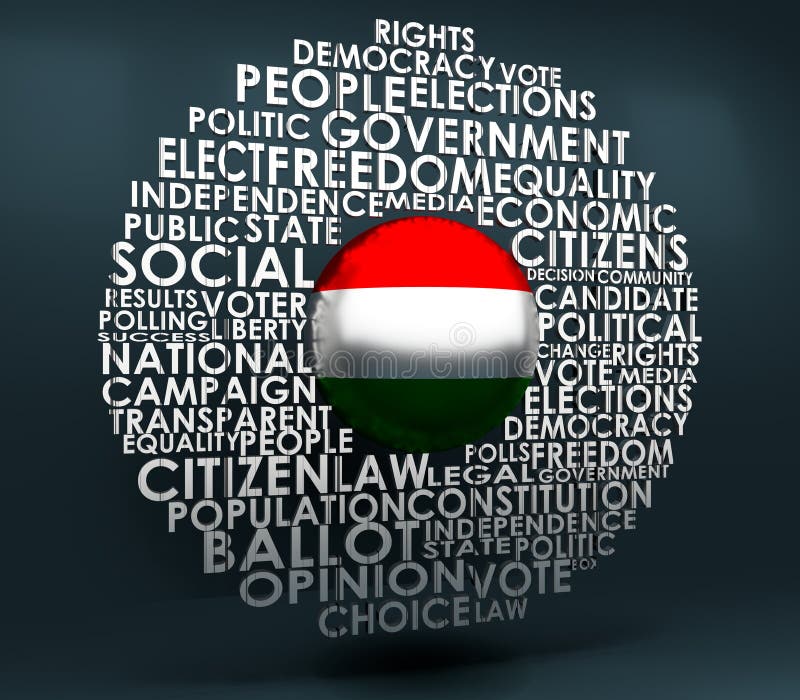 Elections Relative Tags Cloud Stock Illustration - Illustration of ...