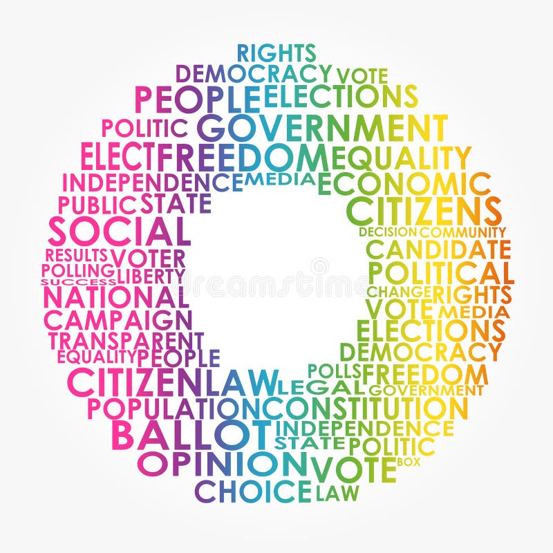 Elections Relative Tags Cloud Stock Vector - Illustration of parliament ...
