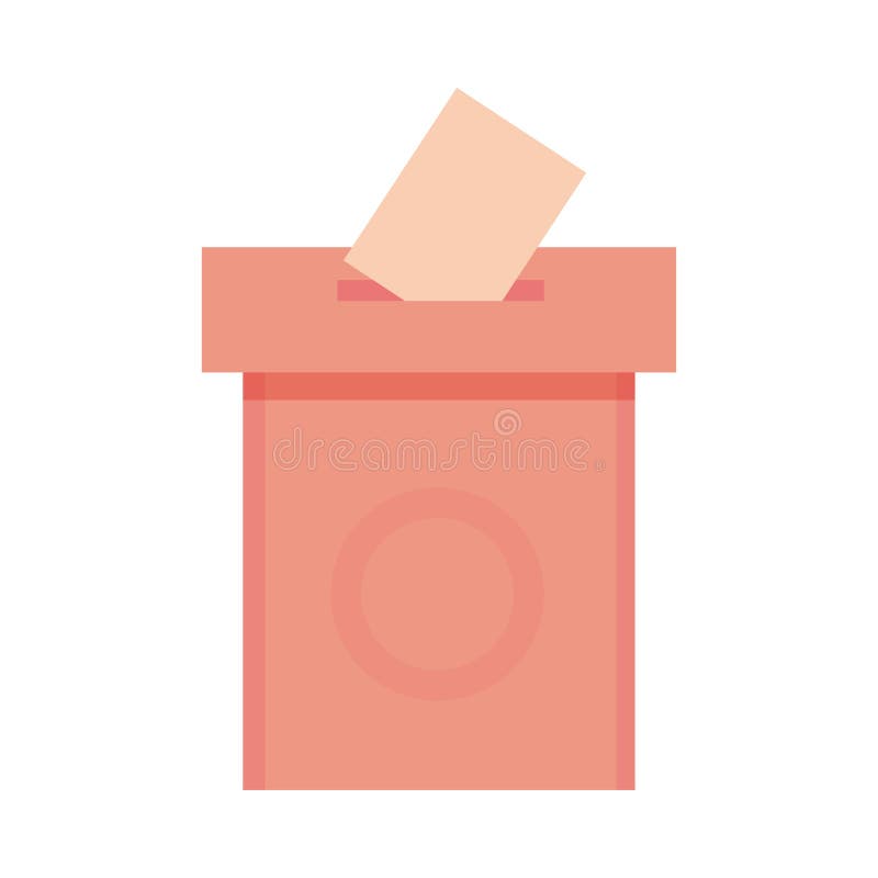 Elections vote box stock vector. Illustration of political - 250364510