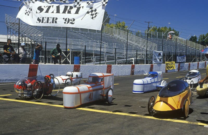 Electrathon Car Race at Solar and Energy Expo, CA Editorial Stock Photo ...