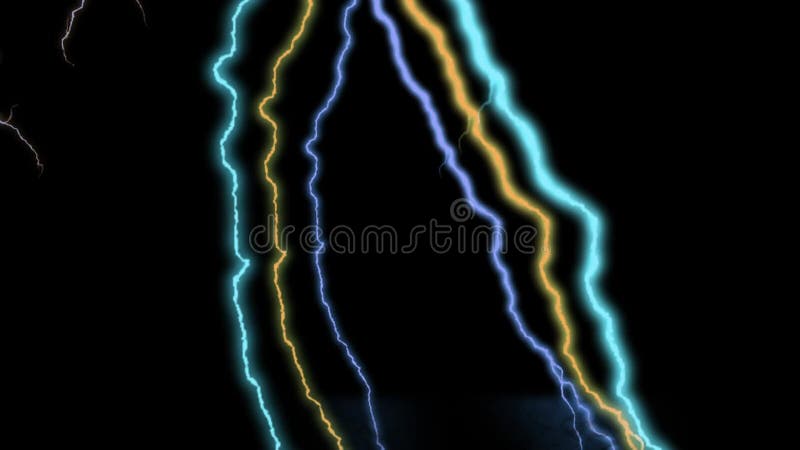 Electric Abstract Background Loop Digital Rendering Stock Video - Video ...