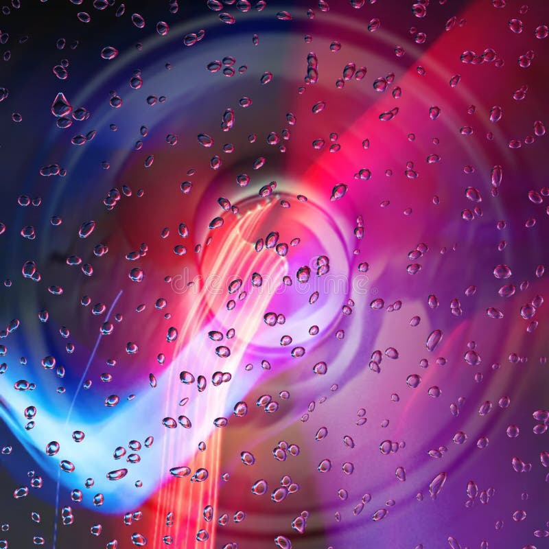 Electric Abstract Background Shapes and Blurs Stock Illustration ...